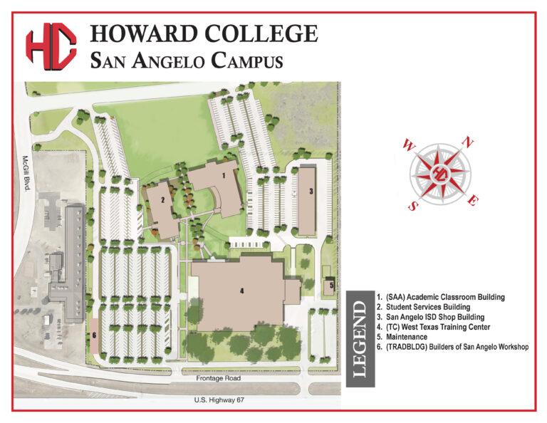 Campus Maps - Howard College
