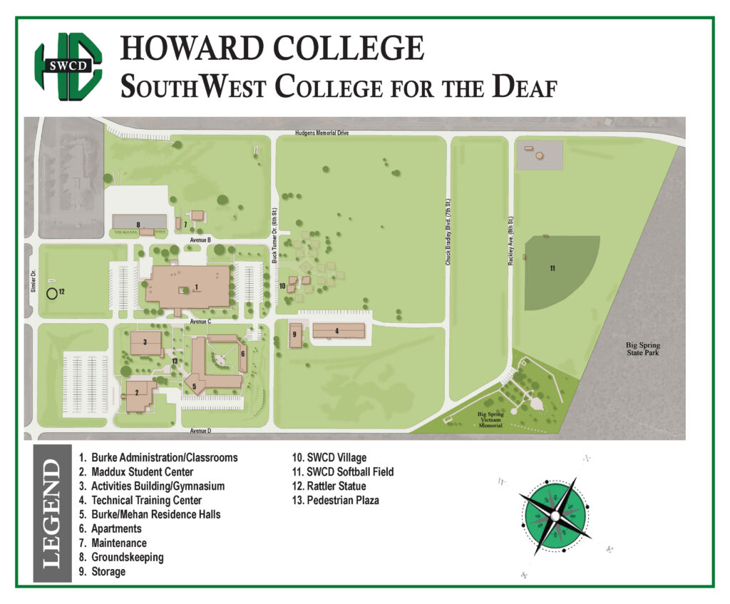 Campus Maps - Howard College
