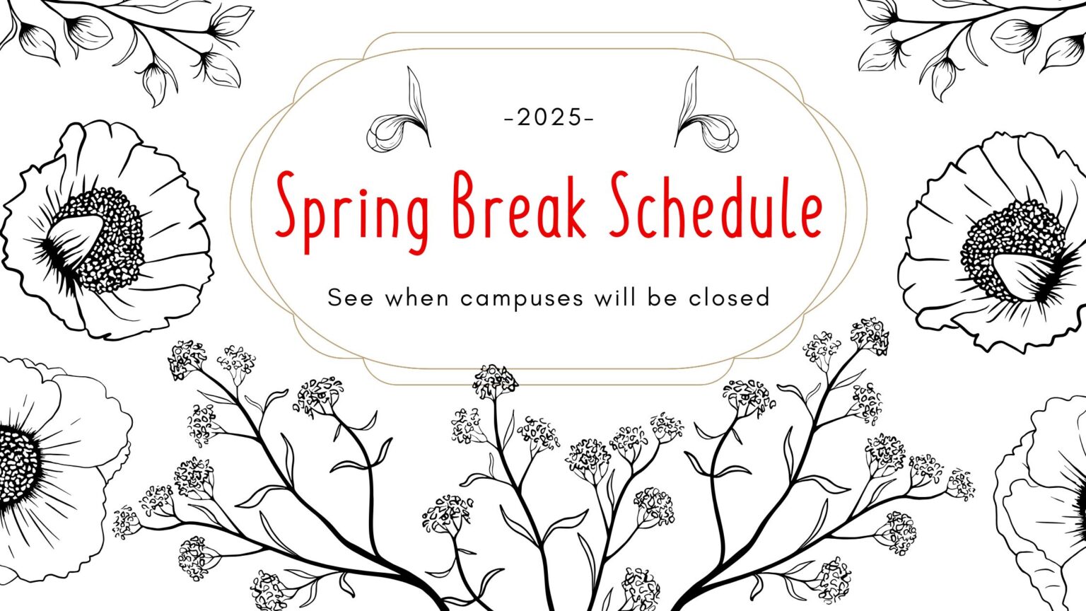 Howard College Spring Break Schedule - Howard College